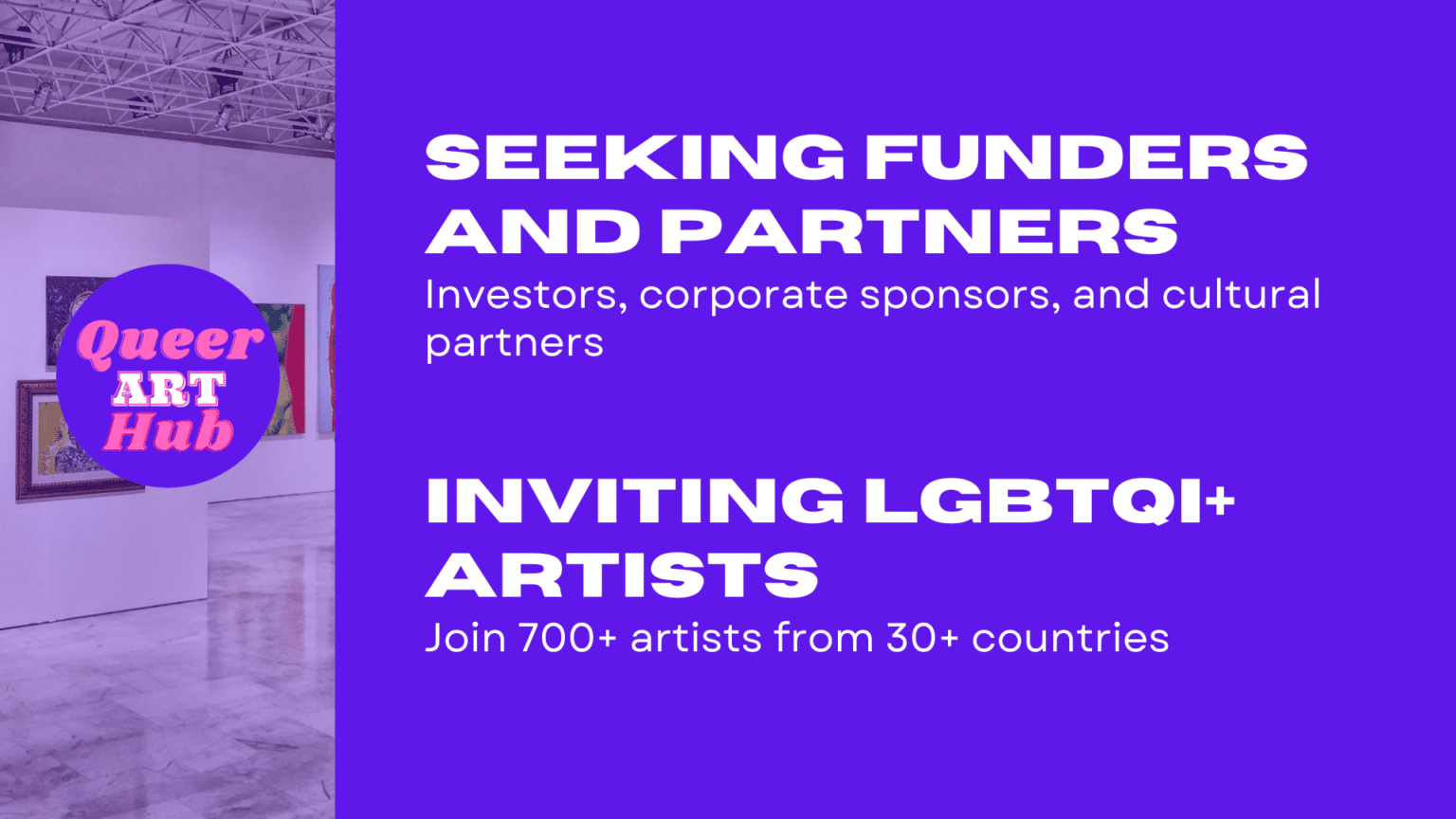 ‘Queer Art Hub’ Is Protecting LGBTQ+ Artists as Institutions Pull Back ...