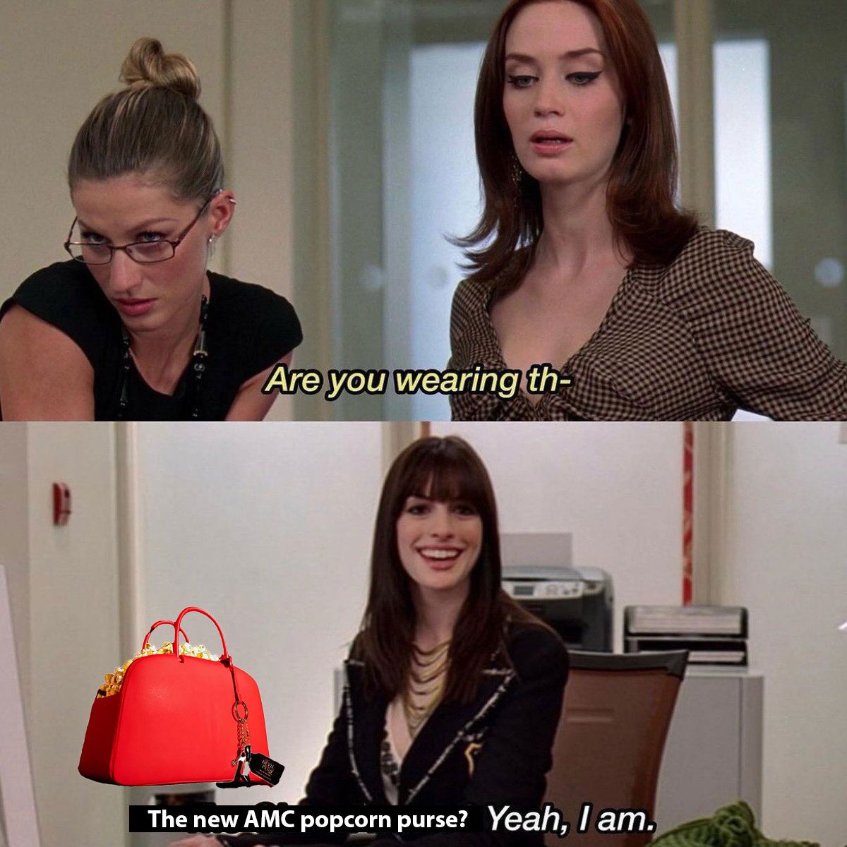 AMC’s ‘Devil Wears Prada’ Popcorn Purse Is the Accessory Everyone Wants ...